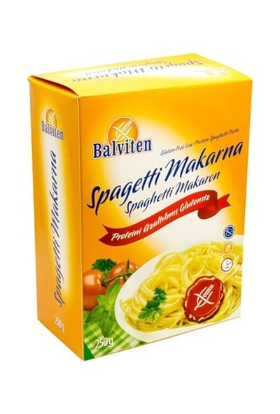 Balviten Düşük Proteinli ve Glutensiz Spagetti 250 gr