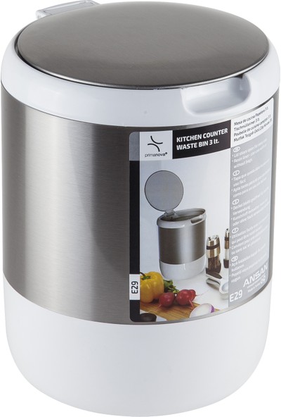 Primanova Pasifik Mutfak Tezgah Üstü Çop Kovası M-E29-01 Primanova Pasifik Mutfak Tezgah Üstü Çop Kovası M-E29-01