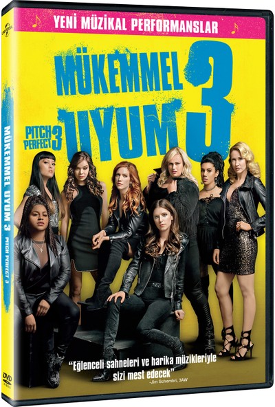 Mükemmel Uyum 3 - Pitch Perfect 3 DVD Mükemmel Uyum 3 - Pitch Perfect 3 DVD