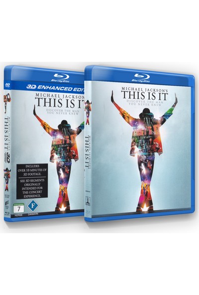Michael Jackson'S This Is It ( Blu-Ray + 3D Blu-Ray Hediye)