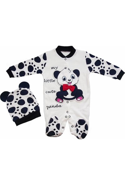 Necix Pandalı 2'li Bebek Tulum