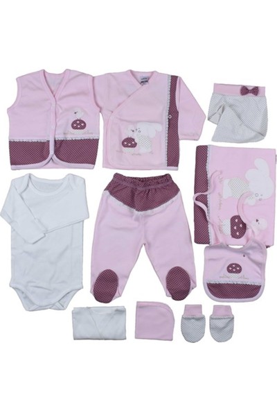 Gaye Bebe Pembe 10'lu Hastane Çıkışı Seti