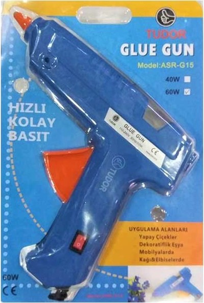 Tudor Sıcak Silikon Tabancası 60 W