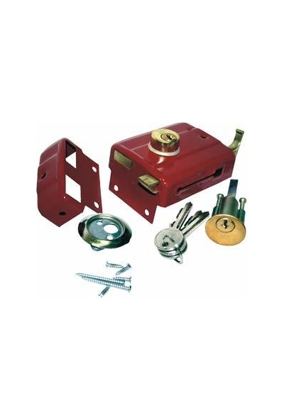 Tks 40281 Dıştan Takma Tirajlı Kilit 9Cm Tks 40281 Dıştan Takma Tirajlı Kilit 9Cm