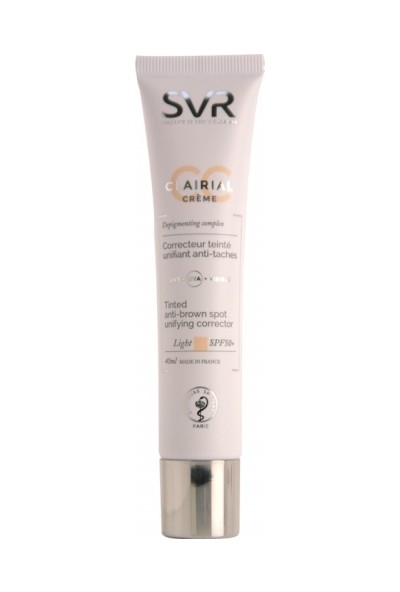 Svr Clairial CC Creme Spf50 Light ( Açık Ton ) 40ml Svr Clairial CC Creme Spf50 Light ( Açık Ton ) 40ml