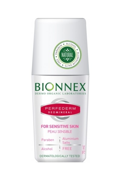 Bionnex Perfederm Deomineral Roll On (Hassas Ciltler) 75ml Bionnex Perfederm Deomineral Roll On (Hassas Ciltler) 75ml