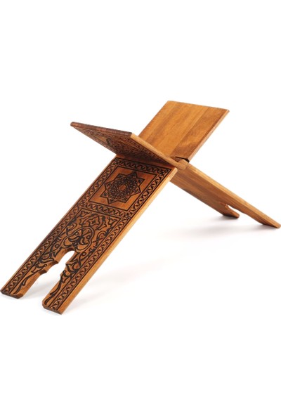 Otantik Selçuklu Ahşap Yakma Rahle Otantik Selçuklu Ahşap Yakma Rahle