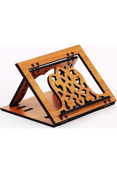 Otantik Masaüstü Oymalı Tablet Rahle Otantik Masaüstü Oymalı Tablet Rahle