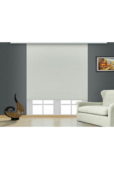 Brillant Blackout Karartma Işık Geçirmeyen Stor Perde Beyaz MS1800 90 x 200 cm Brillant Blackout Karartma Işık Geçirmeyen Stor Perde Beyaz MS1800 90 x 200 cm