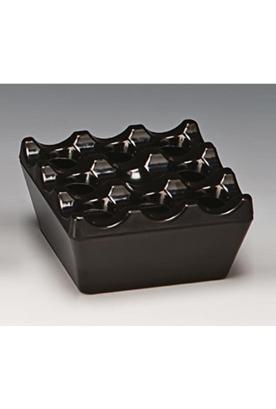 Zethome Kare Küllük Cafe Siyah Krom