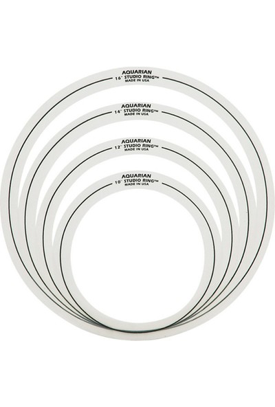 Aquarian Srset10 Studio Rings 10+12+14+14