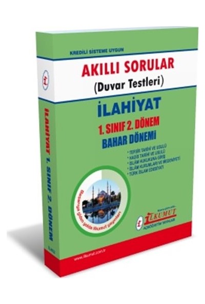 İlkumut Aöf - 1. Sınıf İlahiyat Bahar Dönemi