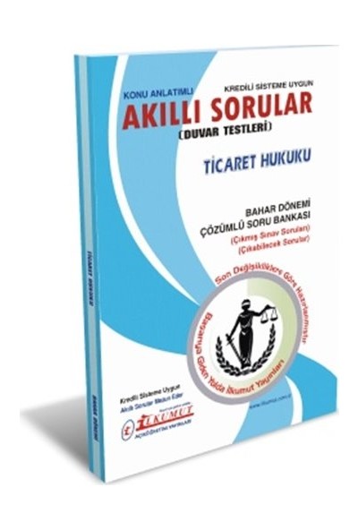 İlkumut Aöf - Ticaret Hukuku