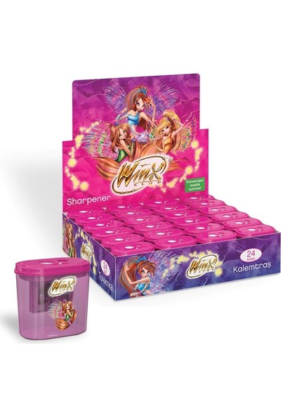 Winx Club Lisanslı Çift Bıçaklı Kalemtraş 65448 Winx Club Lisanslı Çift Bıçaklı Kalemtraş 65448
