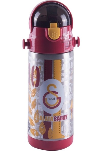 Hakan Çanta Galatasaray Pipetli Çelik Matara 78676