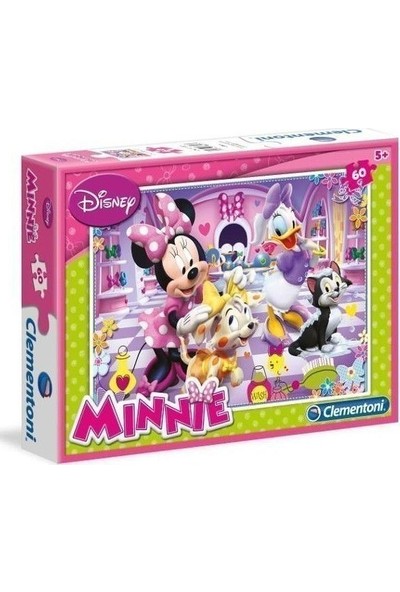 Clementoni 08407 60 Parça Minnie Mouse Çocuk Puzzle Clementoni 08407 60 Parça Minnie Mouse Çocuk Puzzle