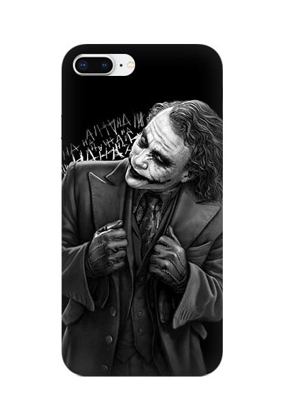 Teknomeg Apple iPhone 8 Plus Joker Desenli Tasarım Silikon Kılıf Teknomeg Apple iPhone 8 Plus Joker Desenli Tasarım Silikon Kılıf