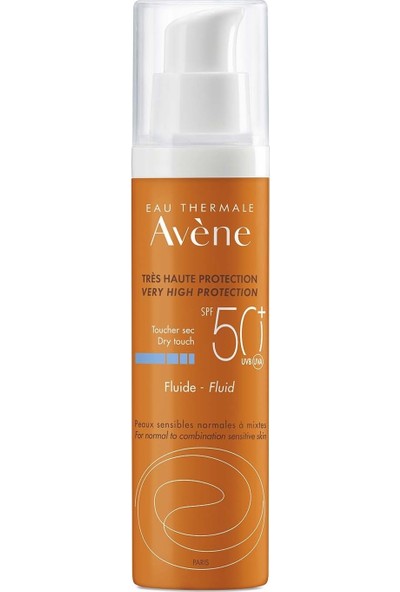 Avene Fluide SPF 50 Faktör Güneş Kremi 50 ml Avene Fluide SPF 50 Faktör Güneş Kremi 50 ml