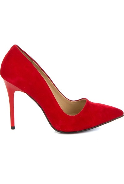 Fox Shoes Kırmızı Kadın Topuklu Ayakkabı 8922151902