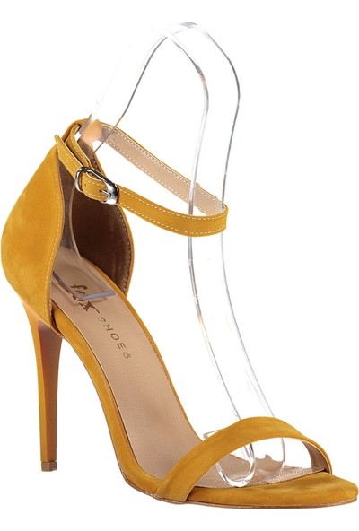 Fox Shoes Hardal Kadın Topuklu Ayakkabı 9922112602