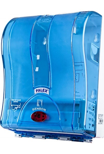 Palex 3491-1 Prestij Otomatik Havlu Dispenseri 21 CM Şeffaf Mavi Palex 3491-1 Prestij Otomatik Havlu Dispenseri 21 CM Şeffaf Mavi