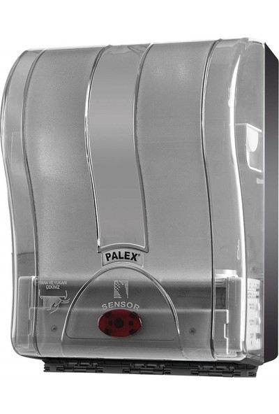 Palex 3491-2 Prestij Otomatik Havlu Dispenseri 21 CM Şeffaf Füme Palex 3491-2 Prestij Otomatik Havlu Dispenseri 21 CM Şeffaf Füme