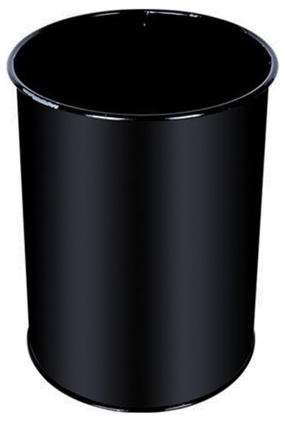 Palex 3700-0 Çöp Kovası Masa Altı Metal 13 LT Siyah