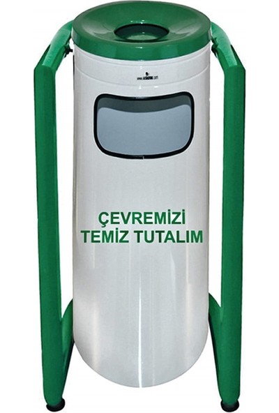 Palex 3560-4 Bahçe Tipi Çöp Kovası U Tipi Boyalı Palex 3560-4 Bahçe Tipi Çöp Kovası U Tipi Boyalı