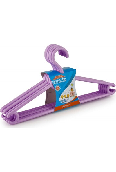 Flora F135 Lüks Bebe Askı 6'lı