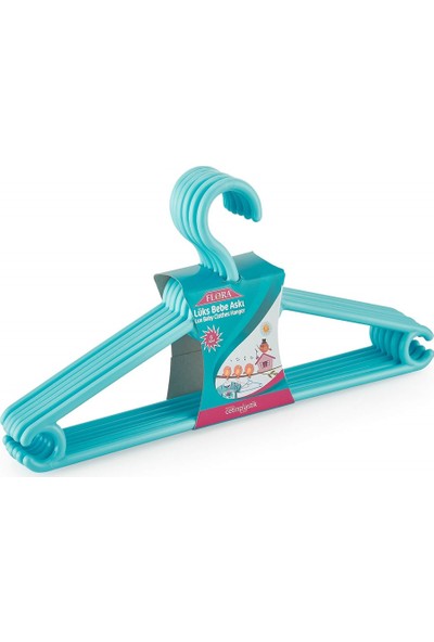 Flora F135 Lüks Bebe Askı 6'lı