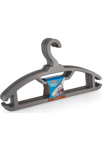 Flora F168 Büyük Boy Stil Askı 6'lı Flora F168 Büyük Boy Stil Askı 6'lı