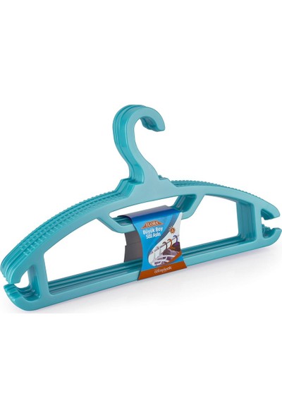 Flora F168 Büyük Boy Stil Askı 6'lı Flora F168 Büyük Boy Stil Askı 6'lı