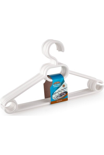 Flora F316 Büyük Boy Klasik Askı 6'lı