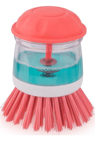 Flora F389 Deterjan Hazneli Bulaşık Fırçası