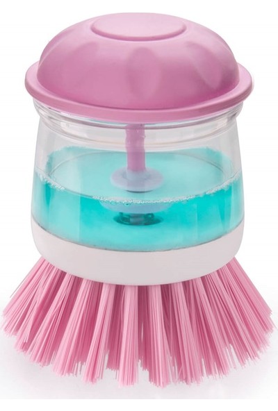 Flora F389 Deterjan Hazneli Bulaşık Fırçası