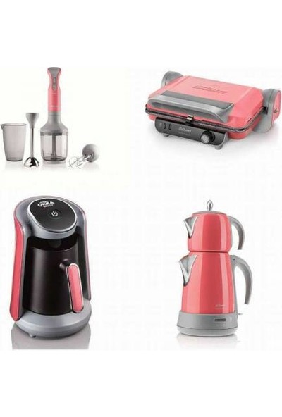 Arzum AR9003 Pro Mercan 4'lü Çeyiz Seti