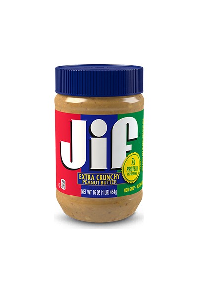 Jif Extra Crunch Yer Fıstığı Ezmesi 454 gr Jif Extra Crunch Yer Fıstığı Ezmesi 454 gr
