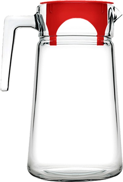 Paşabahçe City Sürahi Kırmızı Kapaklı - 2 Litre