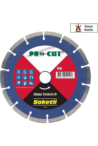 ProCut 51105 A (Soketli) Serisi Elmas Testere 180 mm ProCut 51105 A (Soketli) Serisi Elmas Testere 180 mm