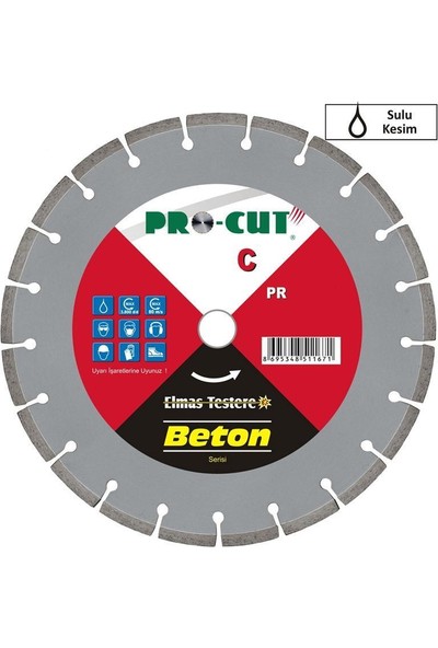 ProCut 51169 C (Beton) Serisi Elmas Testere 450 mm ProCut 51169 C (Beton) Serisi Elmas Testere 450 mm