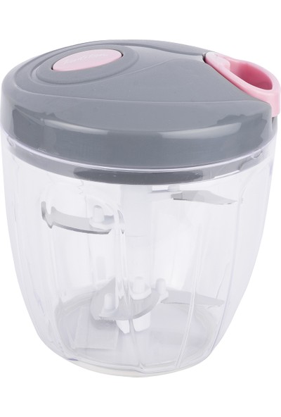 Tantitoni Açık Pembe Gri Pratik Doğrayıcı - 900 ml