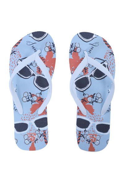 Sportive Mavi Parmak Arası Unisex Terlik