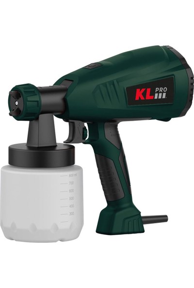 KLPRO KLBT15A 400Watt 800ml Profesyonel Elektrikli Boya Tabancası KLPRO KLBT15A 400Watt 800ml Profesyonel Elektrikli Boya Tabancası