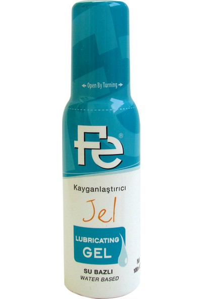 Fe Lubricating Gel- Su Bazlı Kayganlaştırıcı Fe Lubricating Gel- Su Bazlı Kayganlaştırıcı