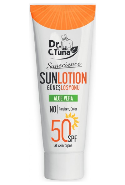 Farmasi Dr. C. Tuna Güneş Losyonu Aloe Vera 50 Spf
