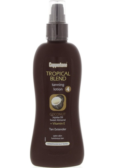 Coppertone Bronzlaştırıcı Yağ / Hindistan Cevizli Güneş Yağı 200 ml