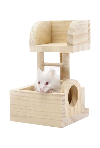 Carno Hamster Oyuncağı Naturel Ahşap Gözcü Kulesi 13 x 8,5 x 8Cm Carno Hamster Oyuncağı Naturel Ahşap Gözcü Kulesi 13 x 8,5 x 8Cm