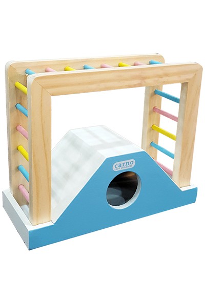 Carno Ahşap Merdiven Hamster Oyuncağı 19,5 x 15,5 x 8,5 Cm Carno Ahşap Merdiven Hamster Oyuncağı 19,5 x 15,5 x 8,5 Cm