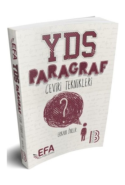 Benim Hocam Yayınları YDS Paragraf Çeviri Teknikleri - Erkan Önler