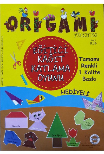 Origami Türkiye Dergisi Sayı:1